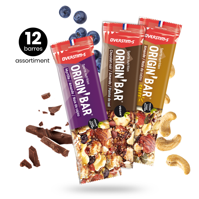 Origin Bar (12 barres) | Barres énergétiques pour le sport (course à ...